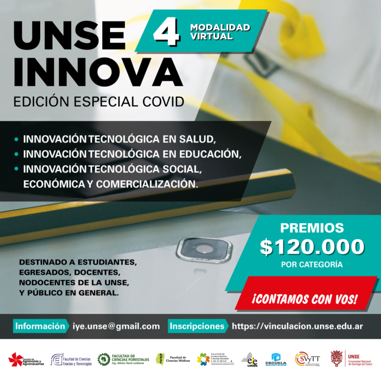 UNSE INNOVA 4 EDICIÓN ESPECIAL COVID - SVyTT UNSE
